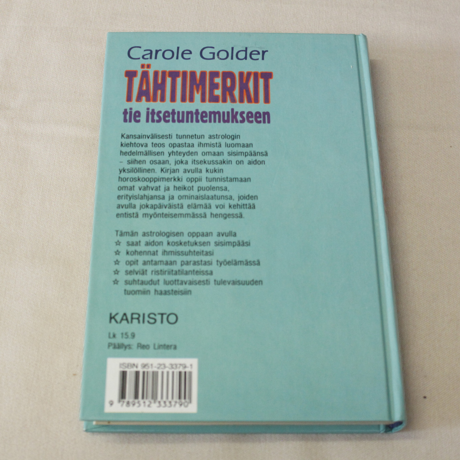 Carole Golder Tähtimerkit - tie itsetuntemukseen