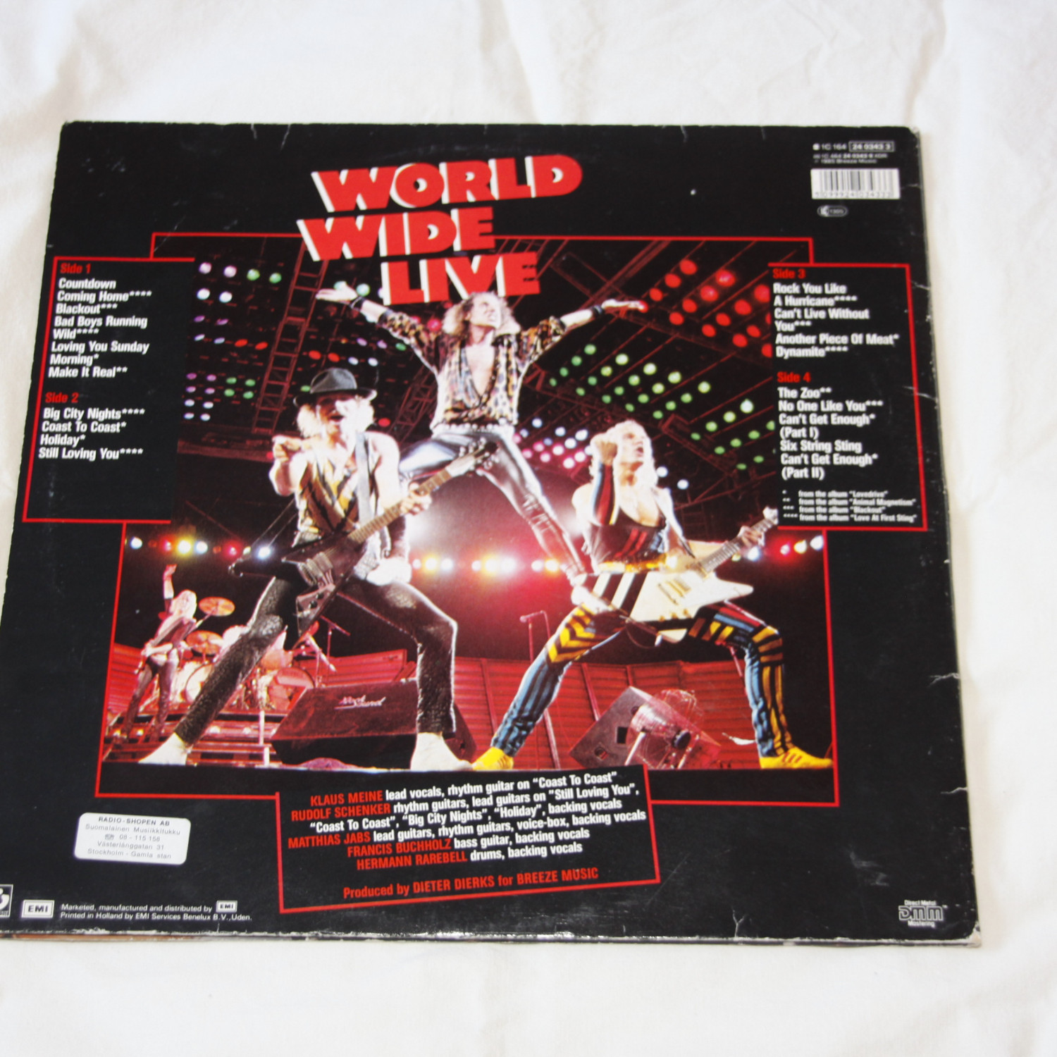 Scorpions World wide live