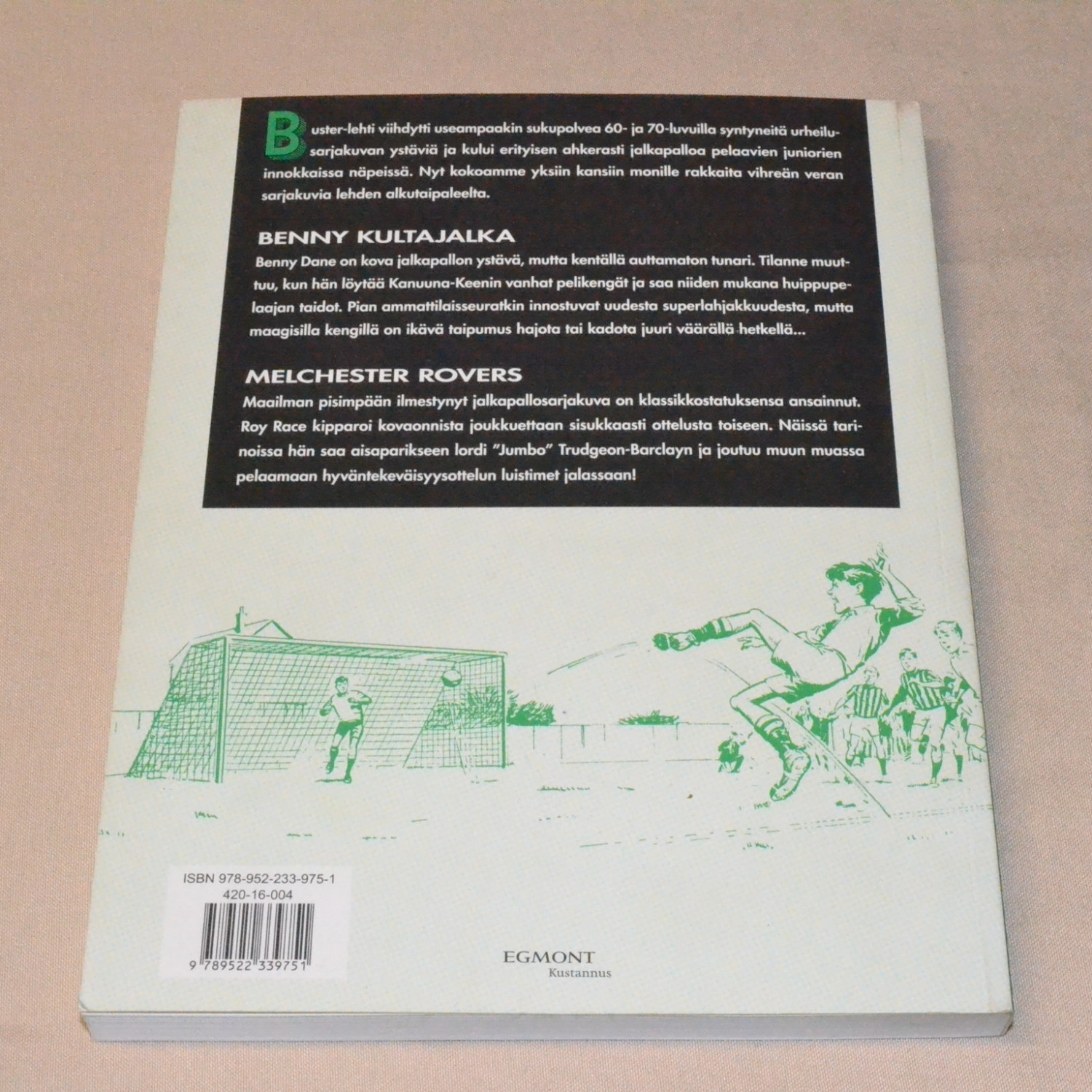 Buster Benny Kultajalka Melchester Rovers 1972 - 1973