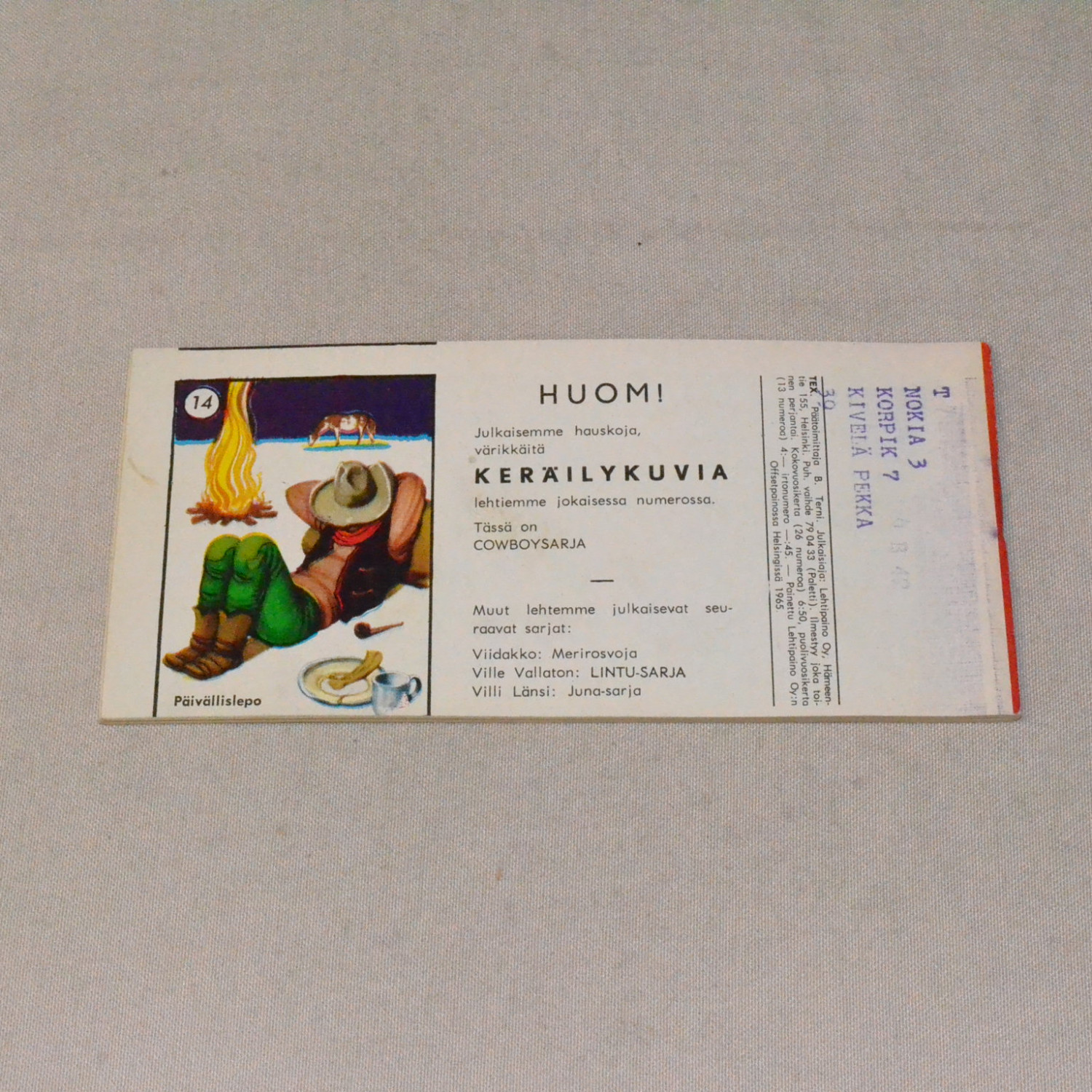 Tex liuska 14 - 1965 (13. vsk)