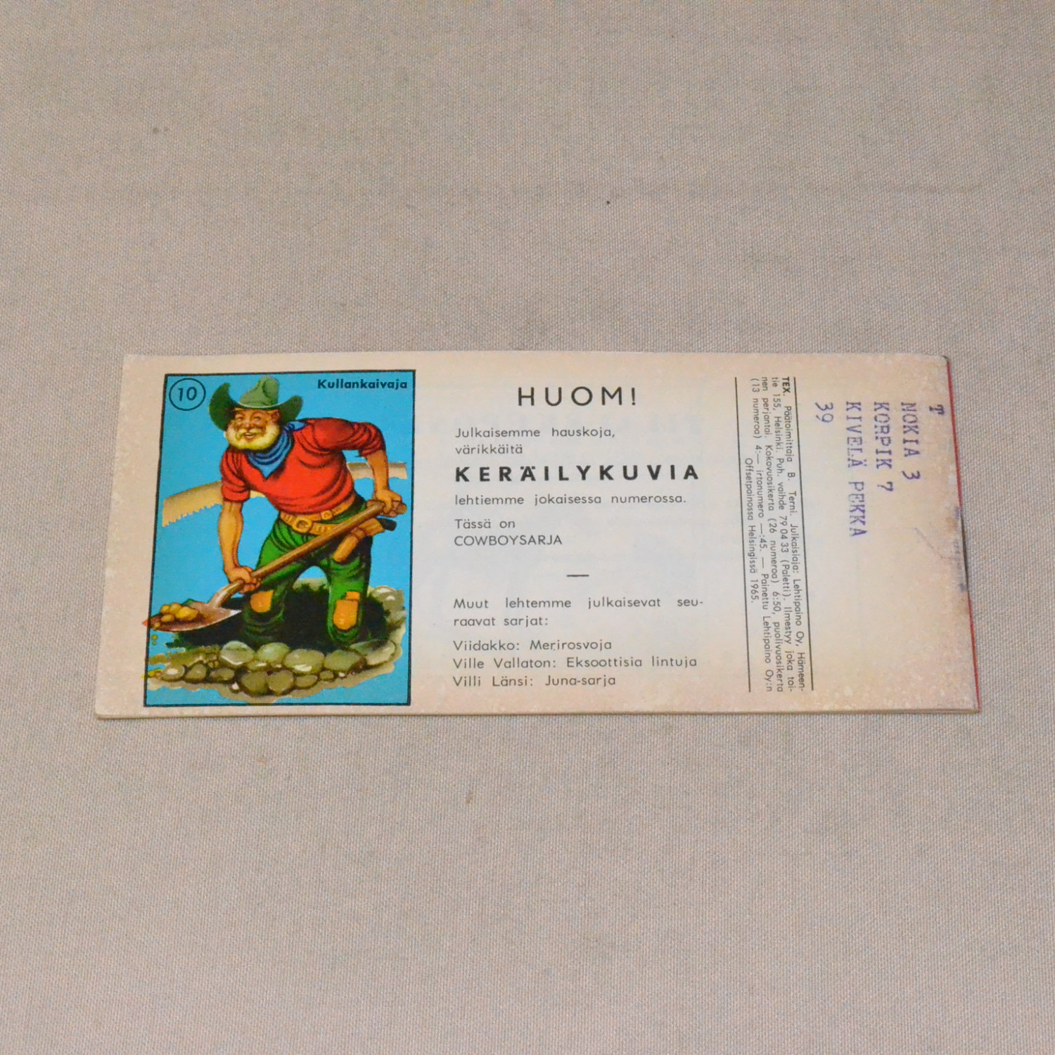 Tex liuska 10 - 1965 (13. vsk)