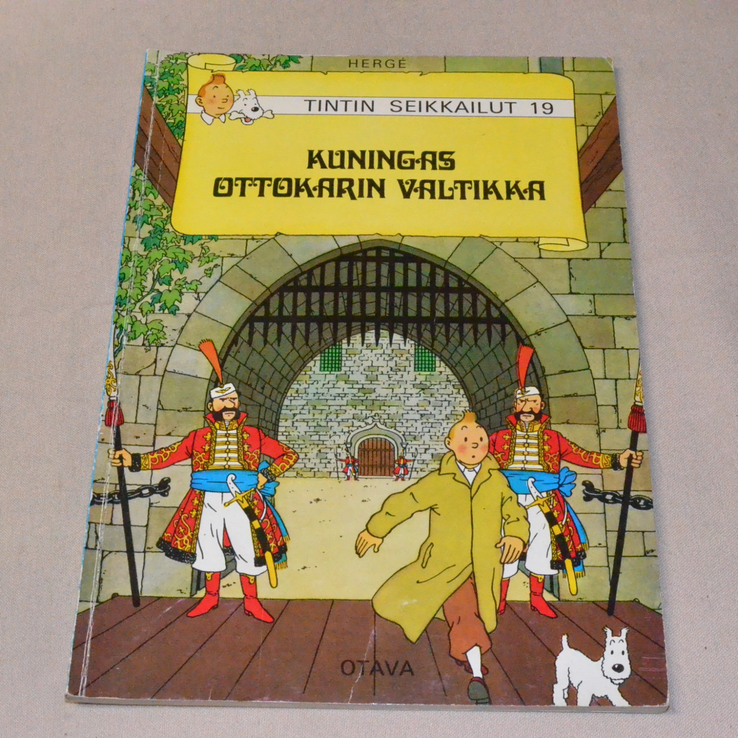 Tintti 19 Kuningas Ottokarin valtikka (1.p.)