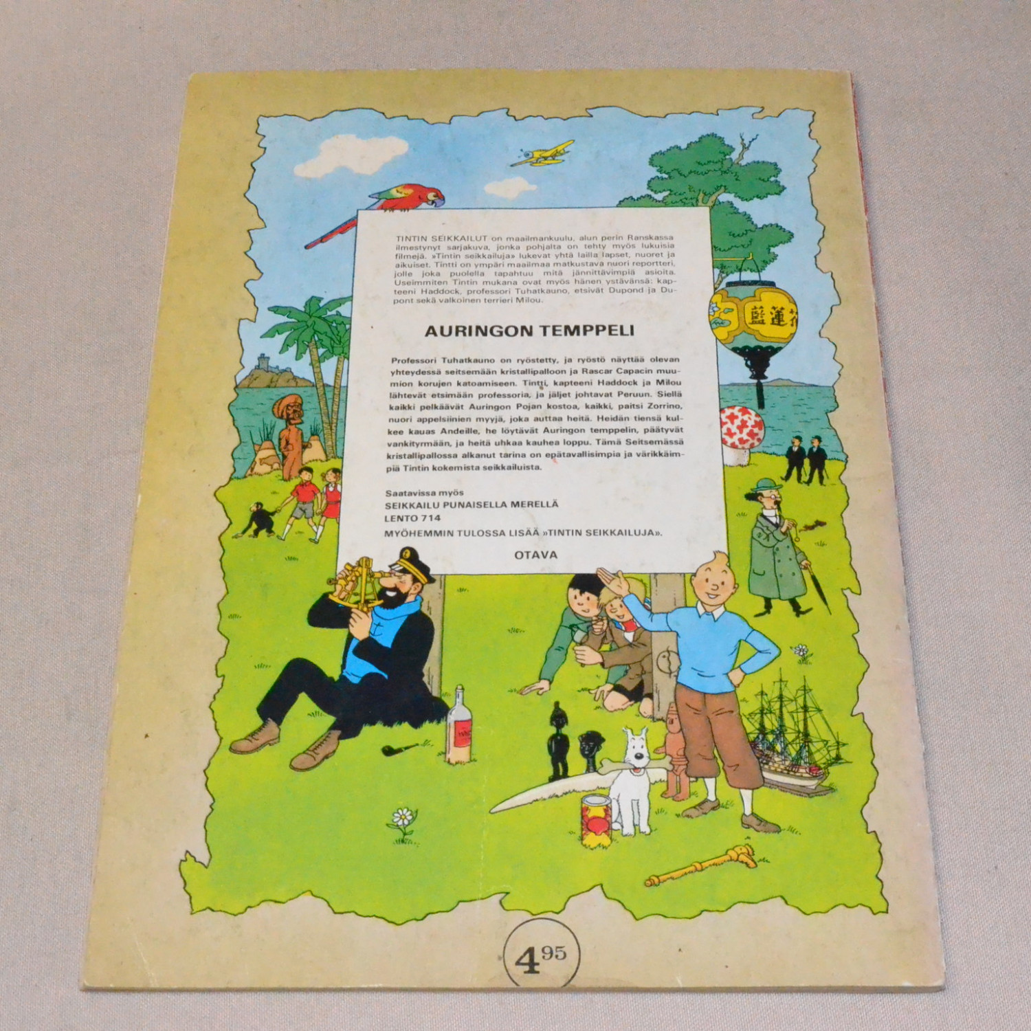 Tintti 04 Auringon temppeli (1.p.)