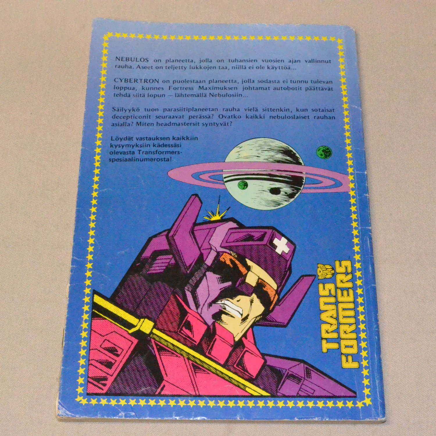 Transformers: Headmasters 01 - 1988 Special