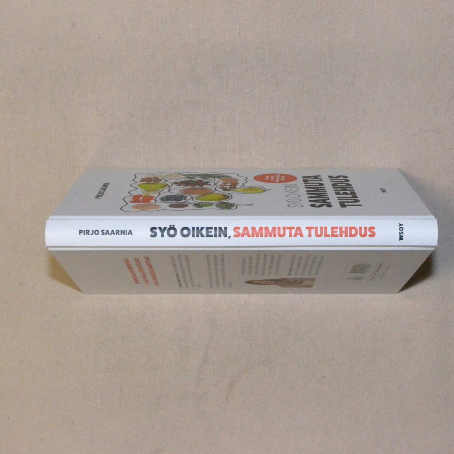 Pirjo Saarnia Syö oikein, sammuta tulehdus