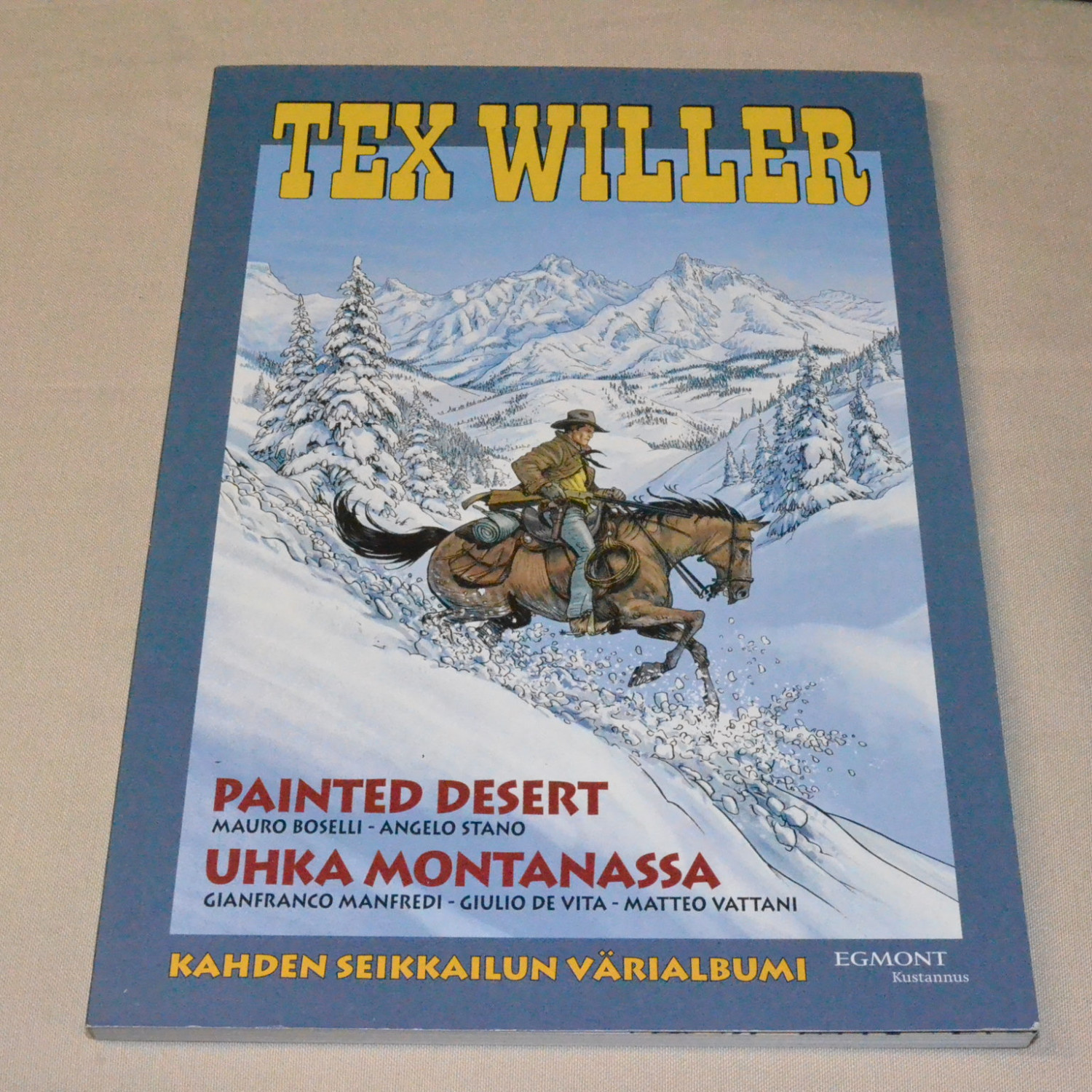 Tex suuralbumi 35 Painted Desert / Uhka Montanassa