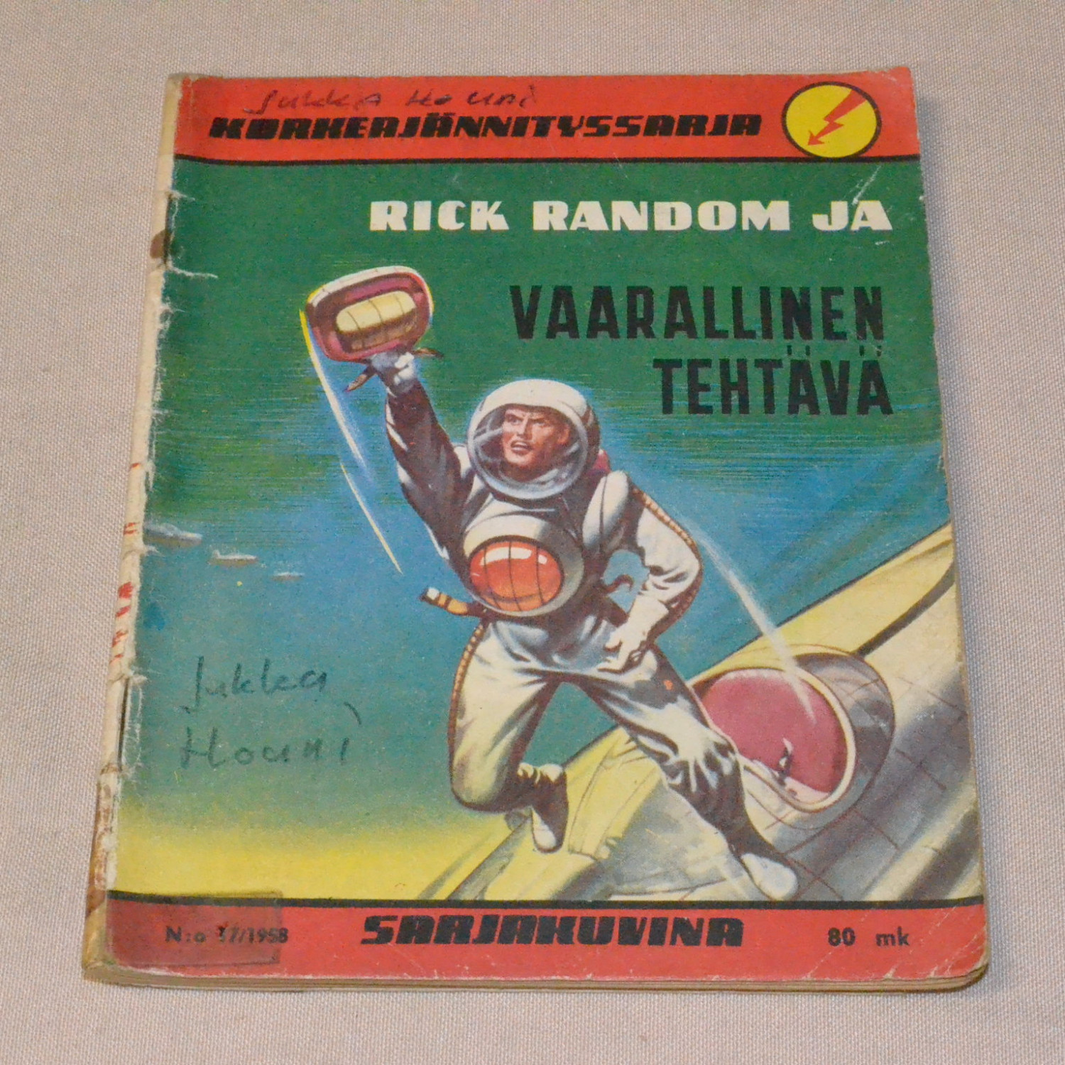 Korkeajännityssarja 17 - 1958 Rick Random ja vaarallinen tehtävä