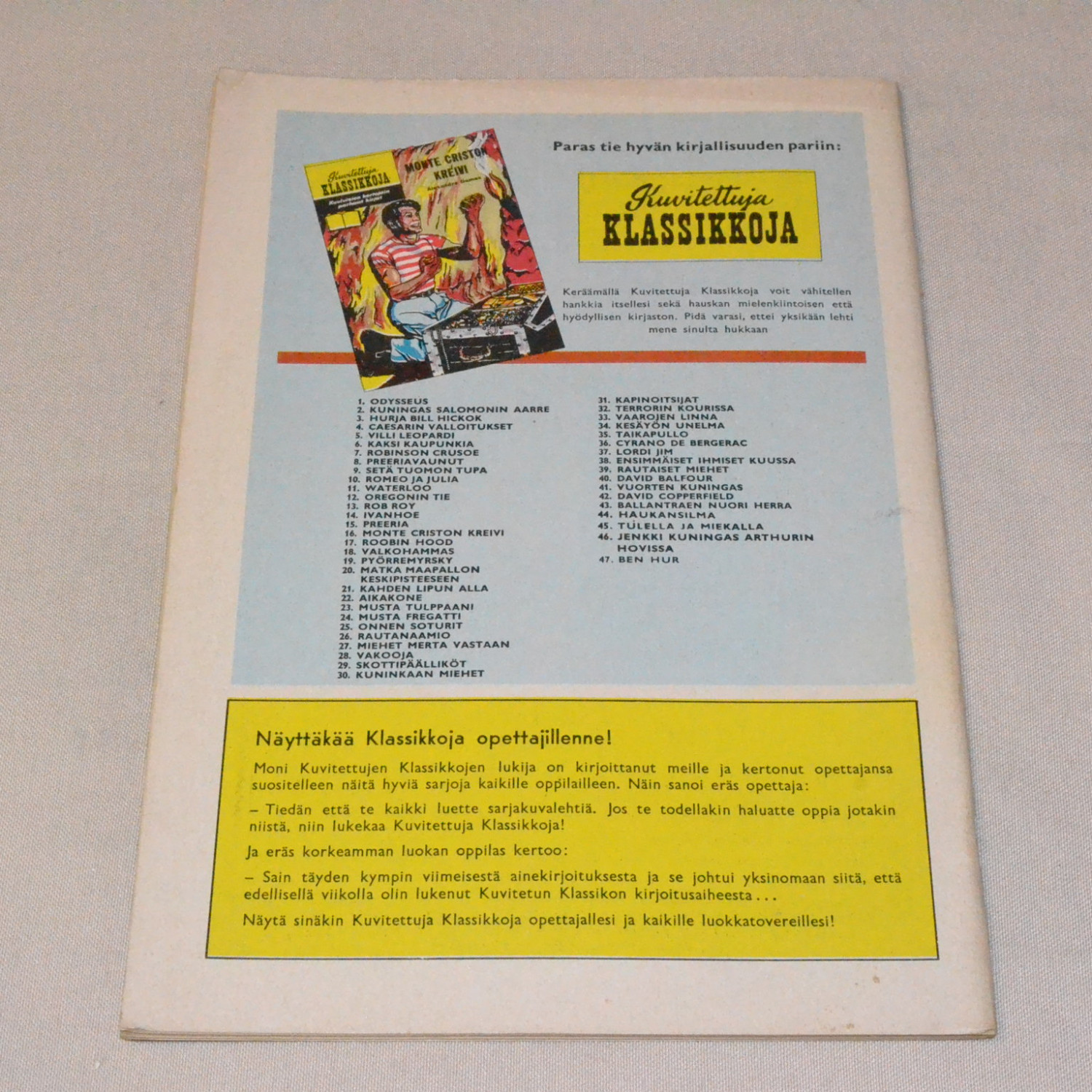 Kuvitettuja klassikkoja 48 Merirosvo