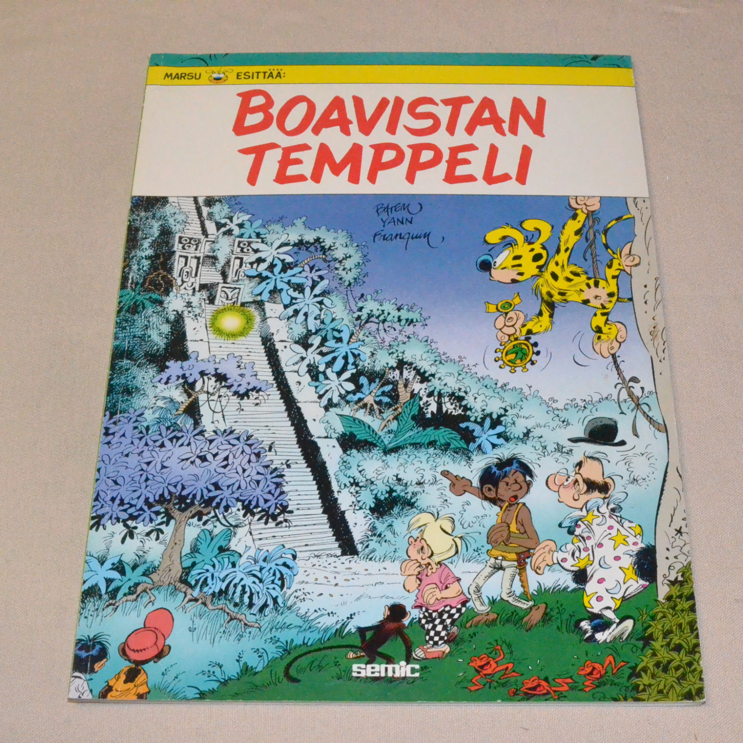 Marsupilami 08 Boavistan temppeli