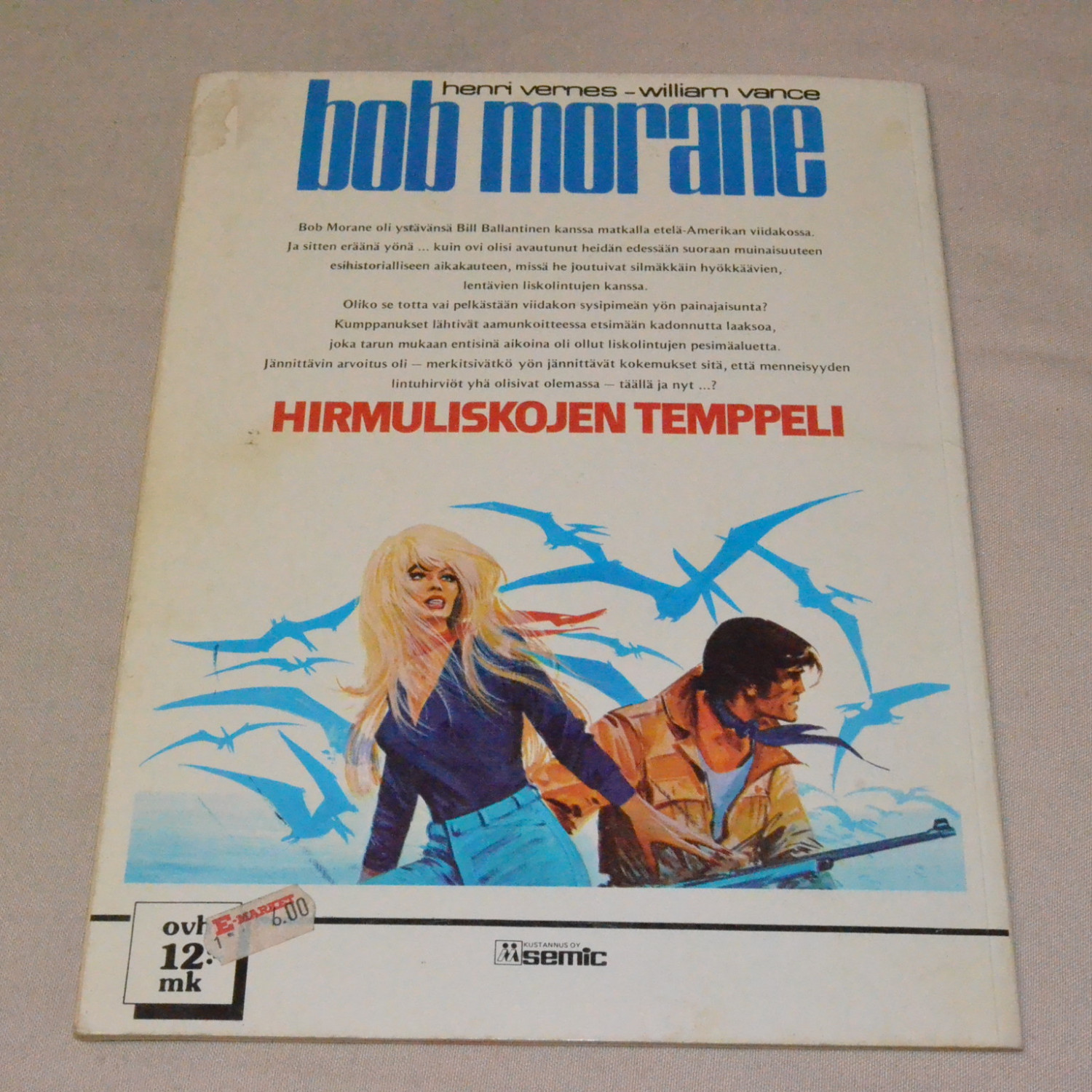 Bob Morane 2 Hirmuliskojen temppeli