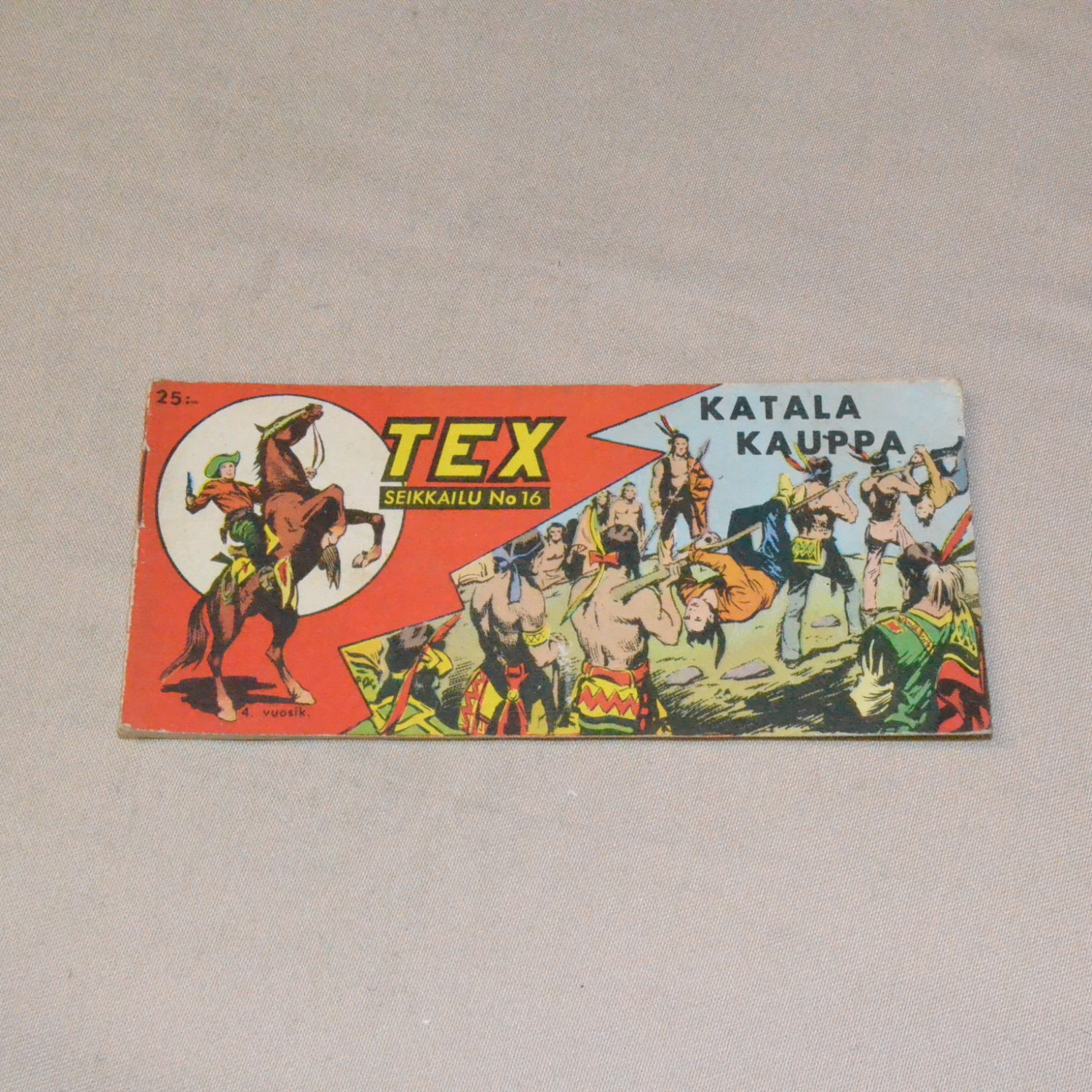 Tex liuska 16 - 1956 Katala kauppa (4. vsk)