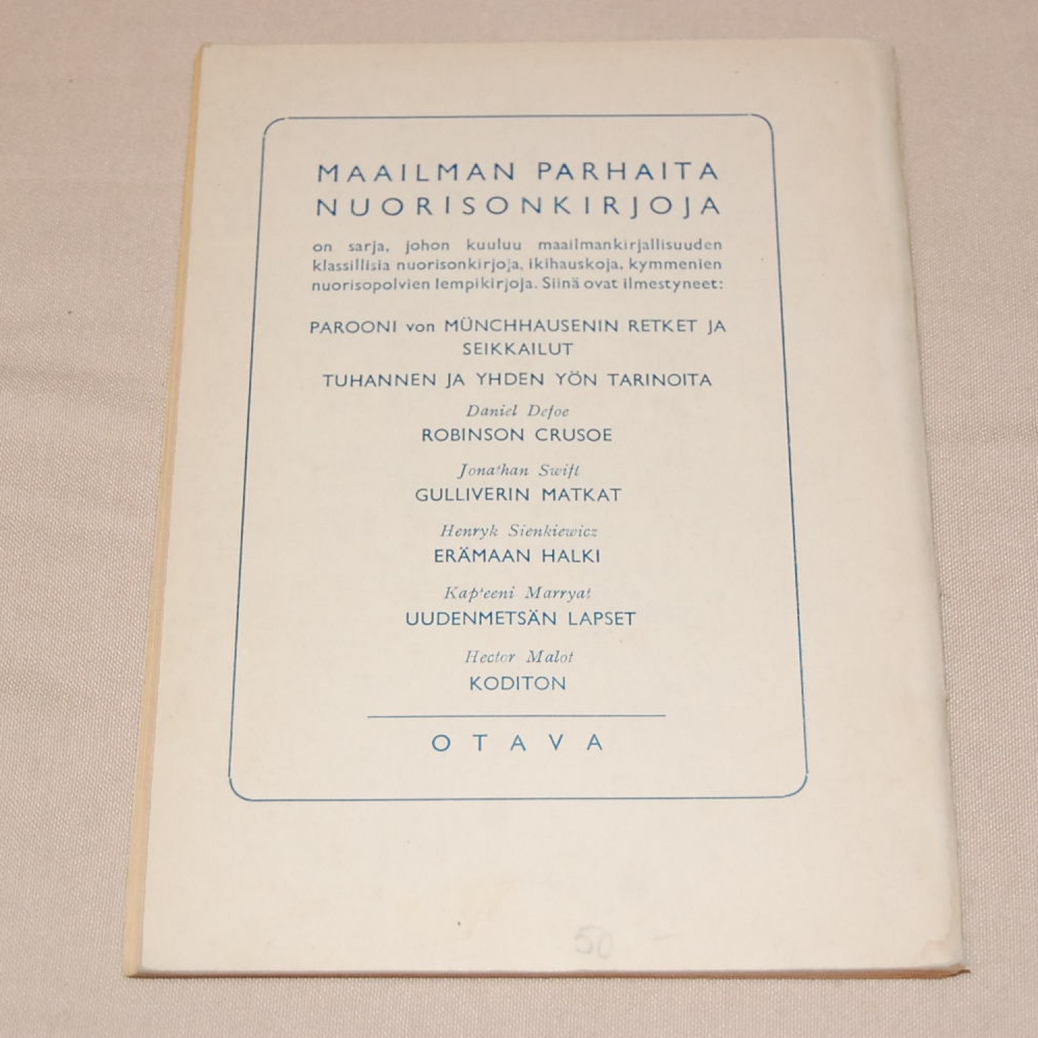 Jussi Talvi ja Raul Roine (toim.) Nuorten kirja