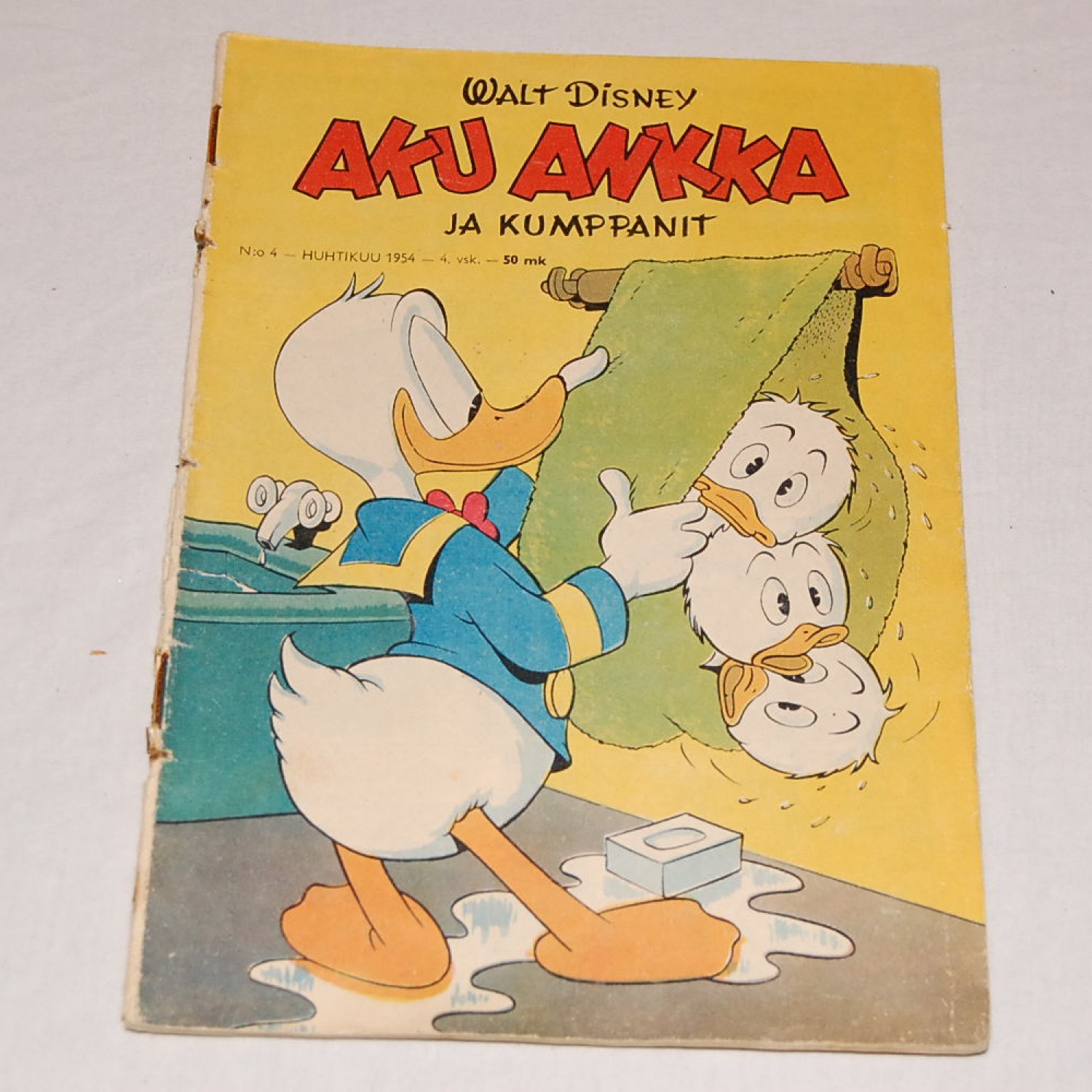 Aku Ankka 04 - 1954