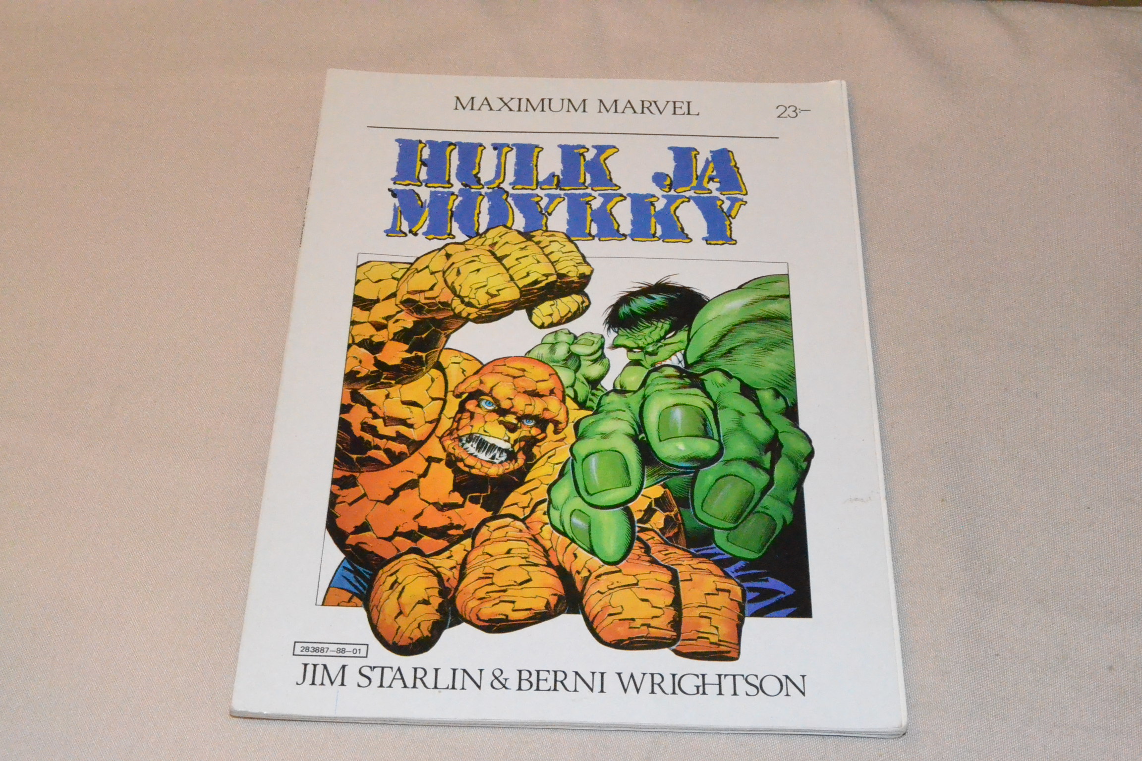 Maximum Marvel Hulk ja Möykky