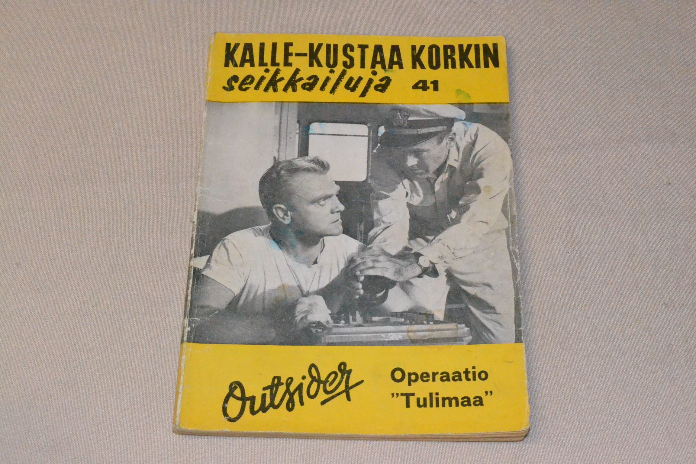 Kalle-Kustaa Korkki 41 Operaatio "Tulimaa"