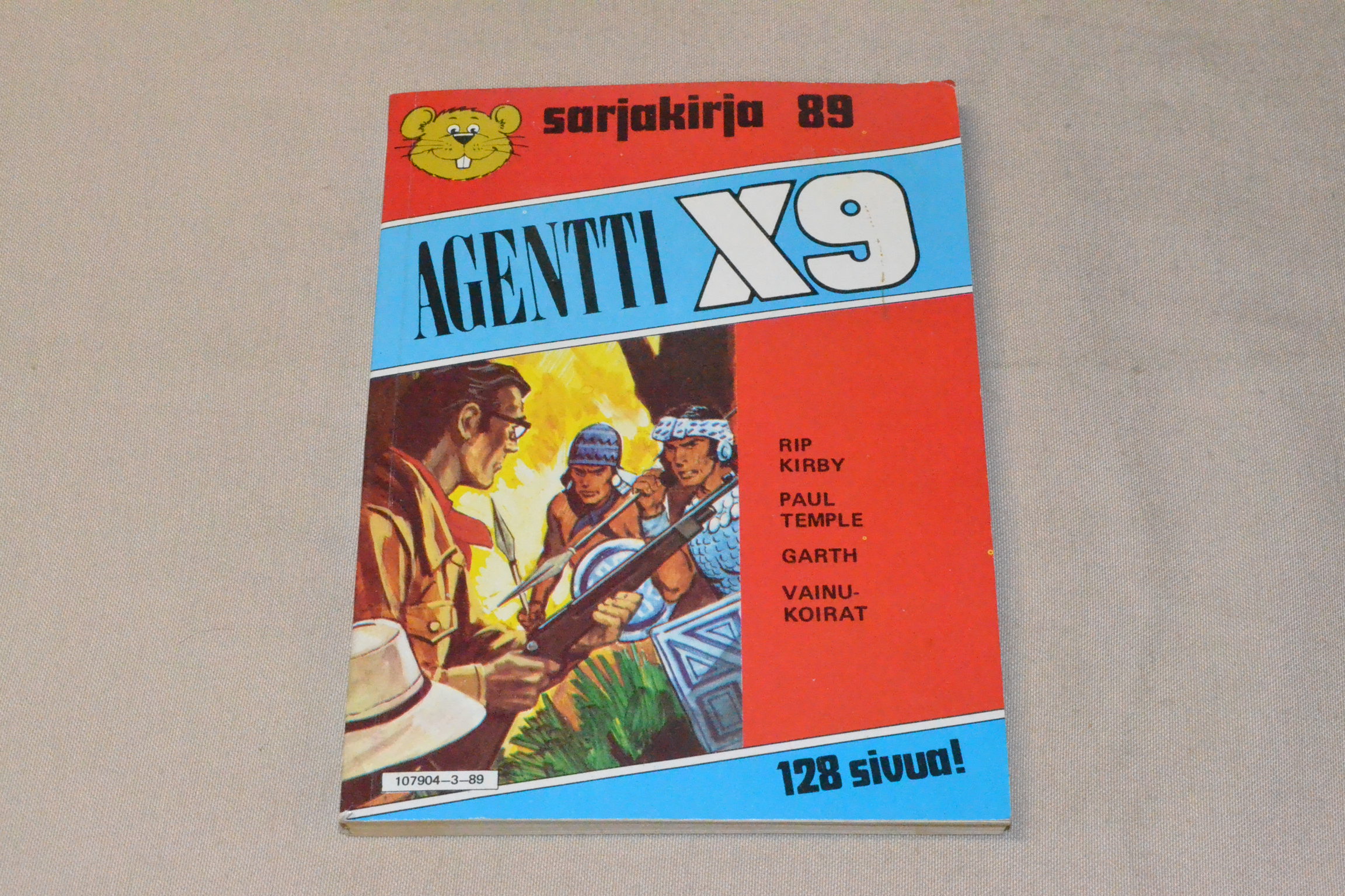 Sarjakirja 89 Agentti X9
