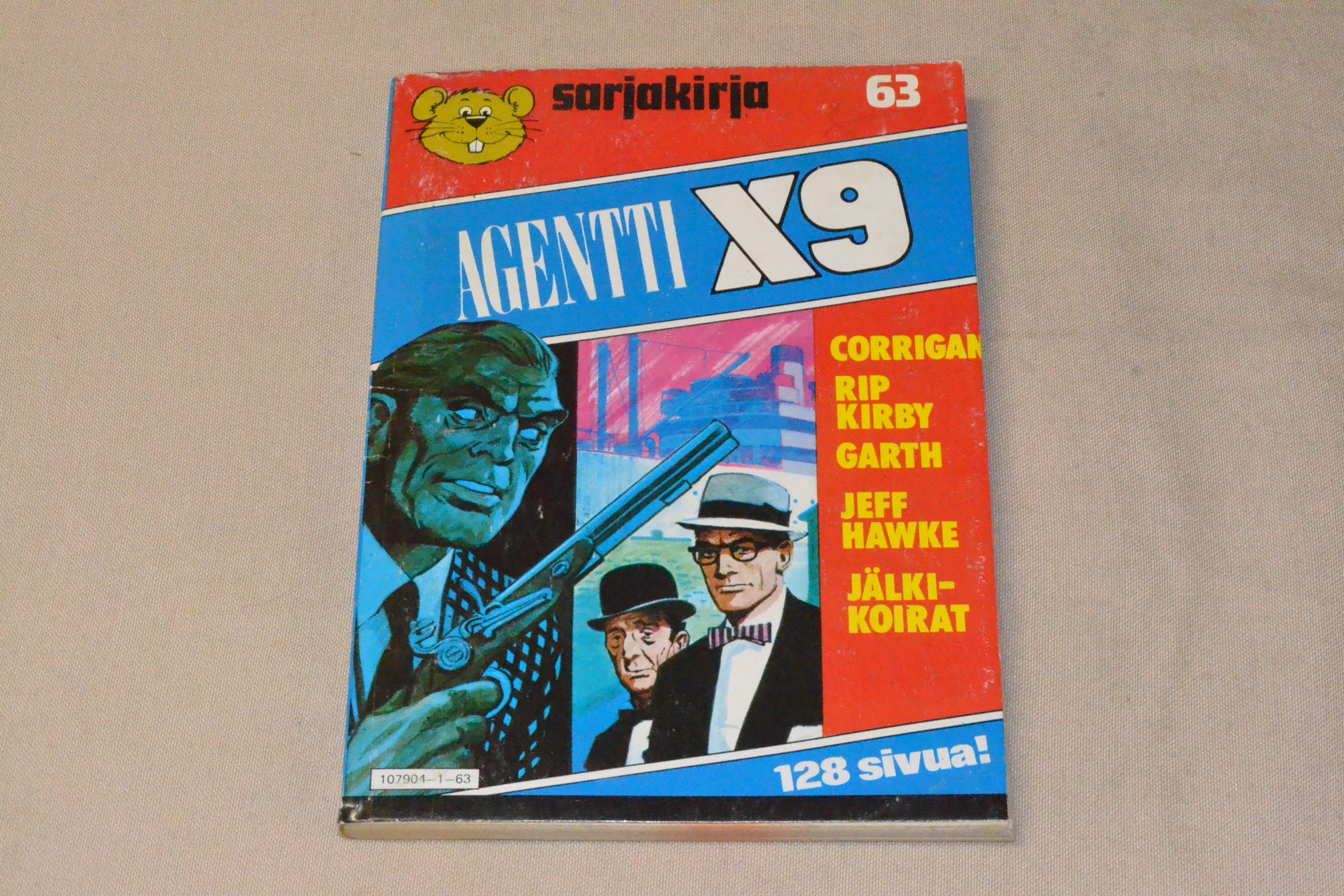 Sarjakirja 63 Agentti X9