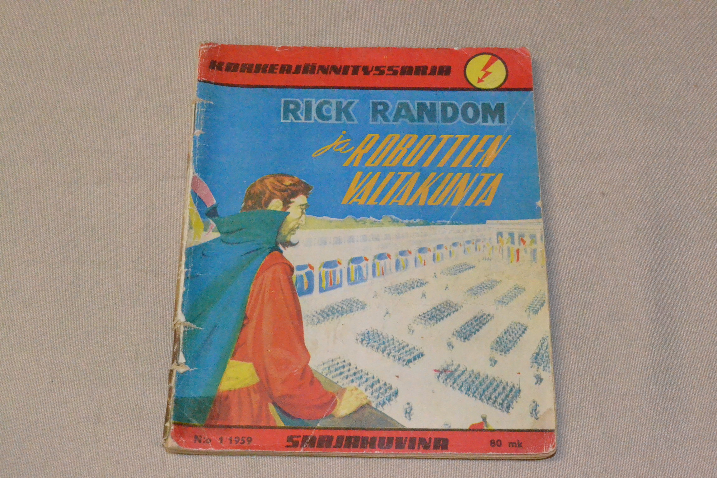 Korkeajännityssarja 01 - 1959 Rick Random ja robottien valtakunta