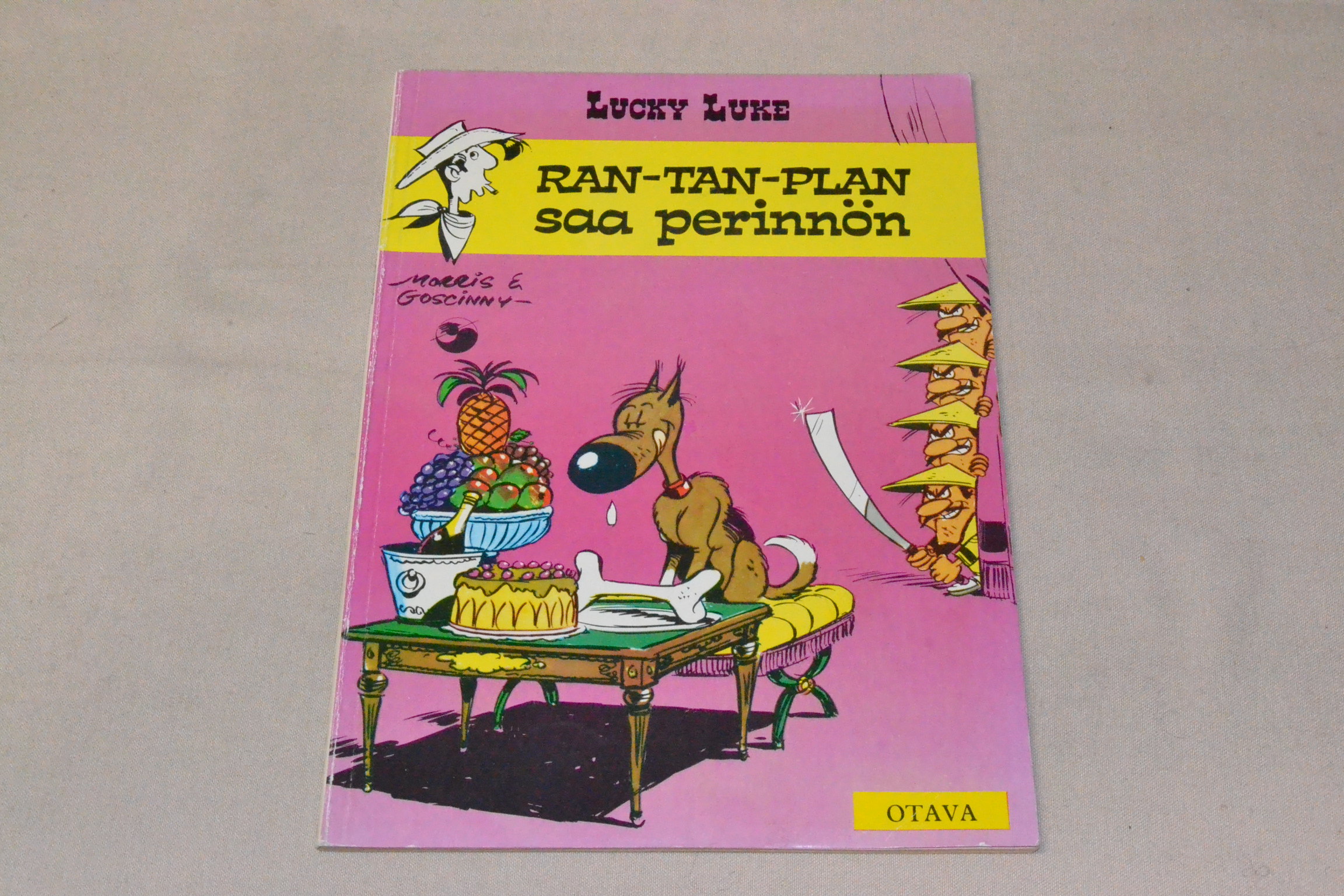 Lucky Luke 15 Ran-tan-plan saa perinnön (1.p.)