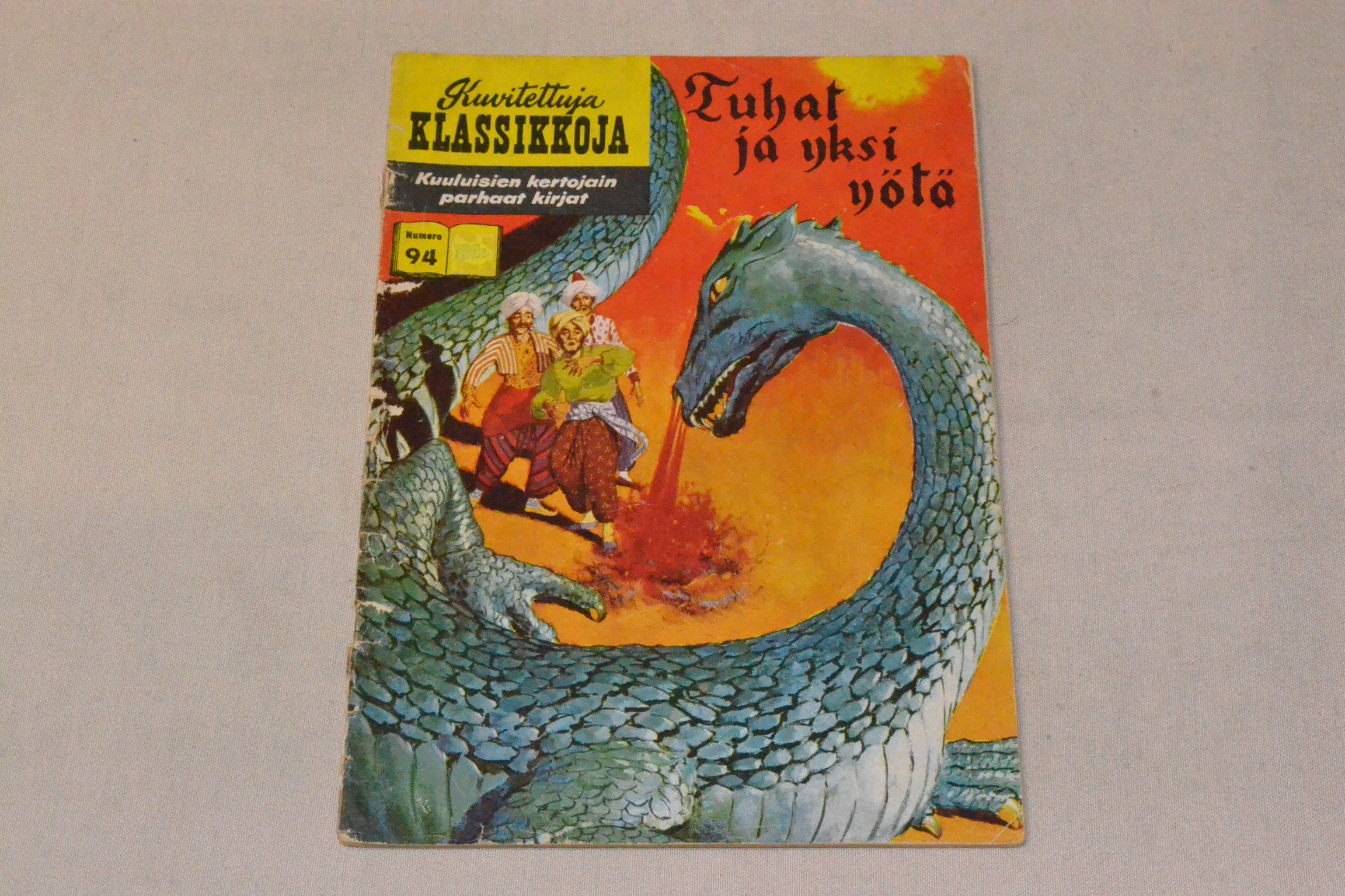 Kuvitettuja klassikkoja 94 Tuhat ja yksi yötä