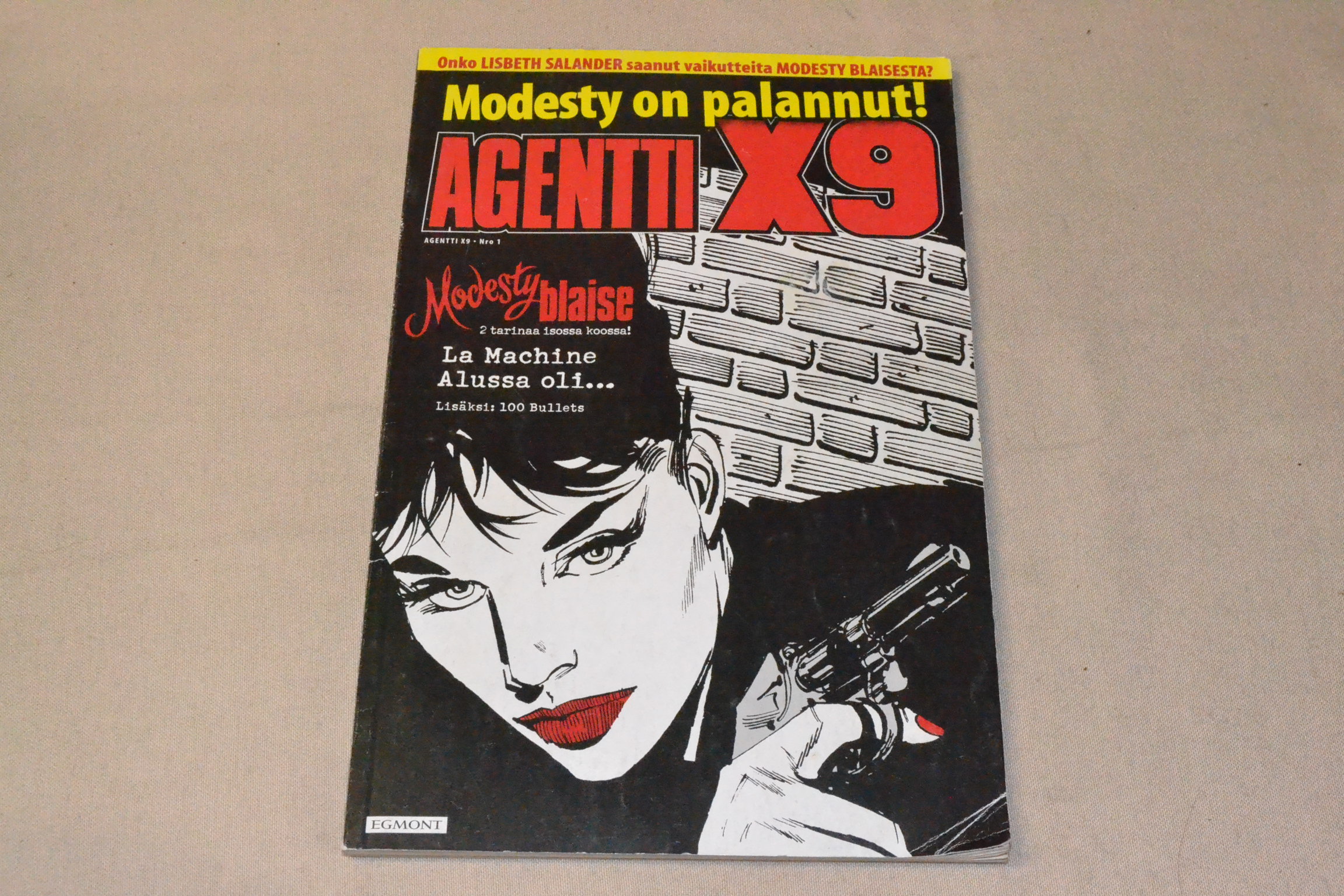 Agentti X9 01 - 2010 Modesty Blaise