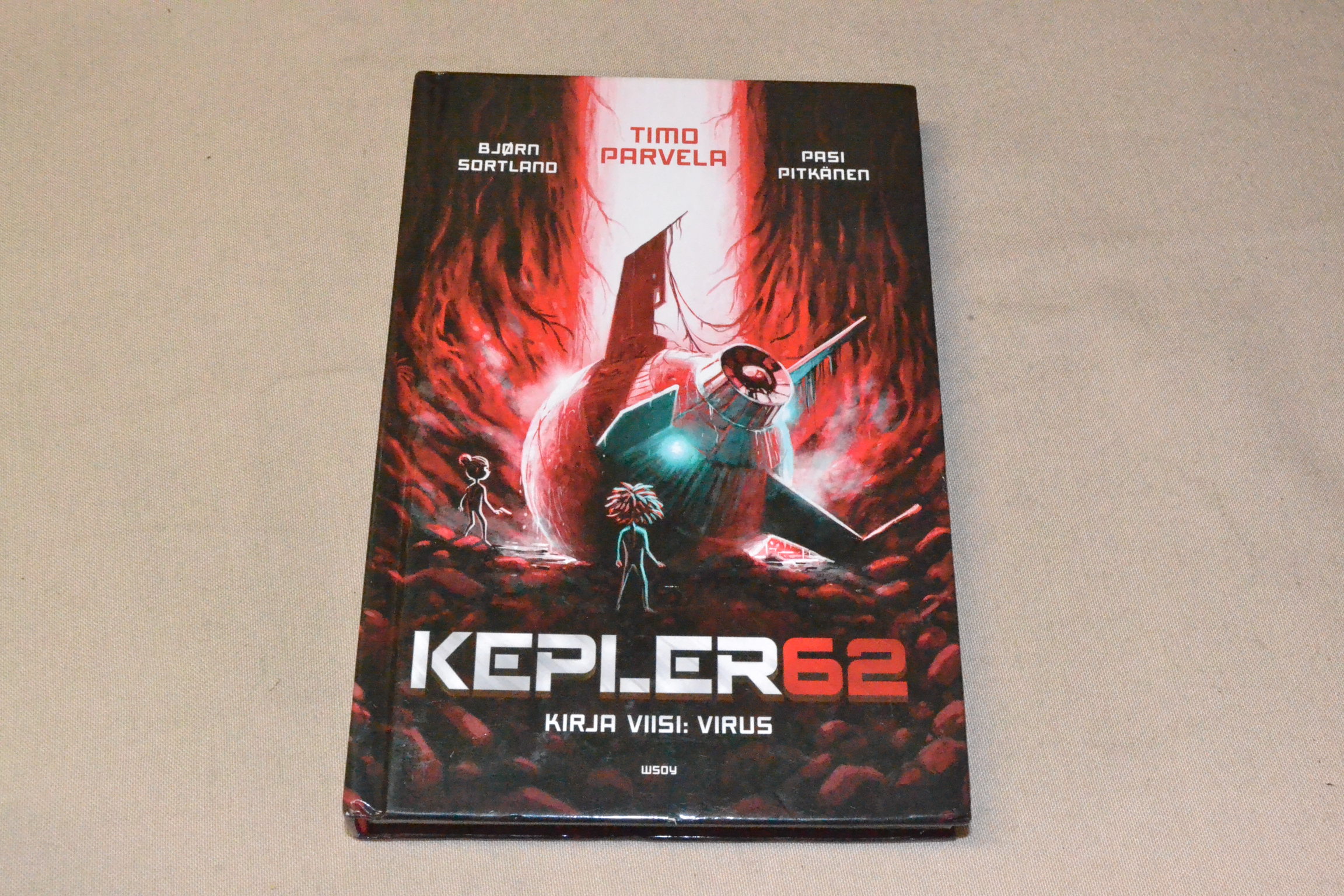 Timo Parvela Kepler62 Kirja viisi: Virus