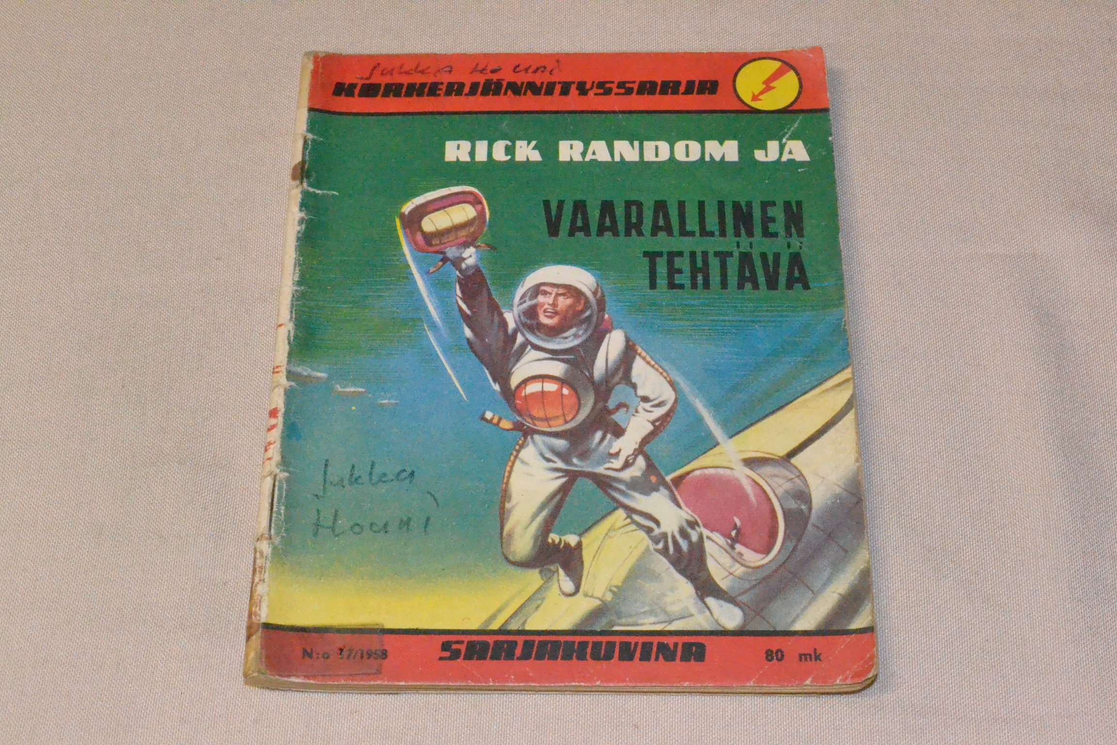 Korkeajännityssarja 17 - 1958 Rick Random ja vaarallinen tehtävä