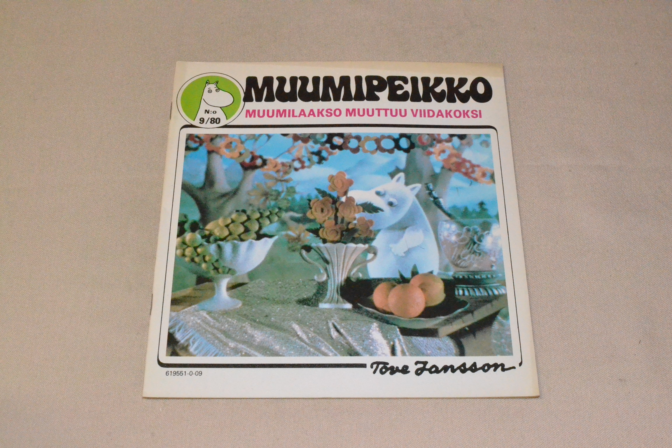 Muumipeikko 09 - 1980 Muumilaakso muuttuu viidakoksi