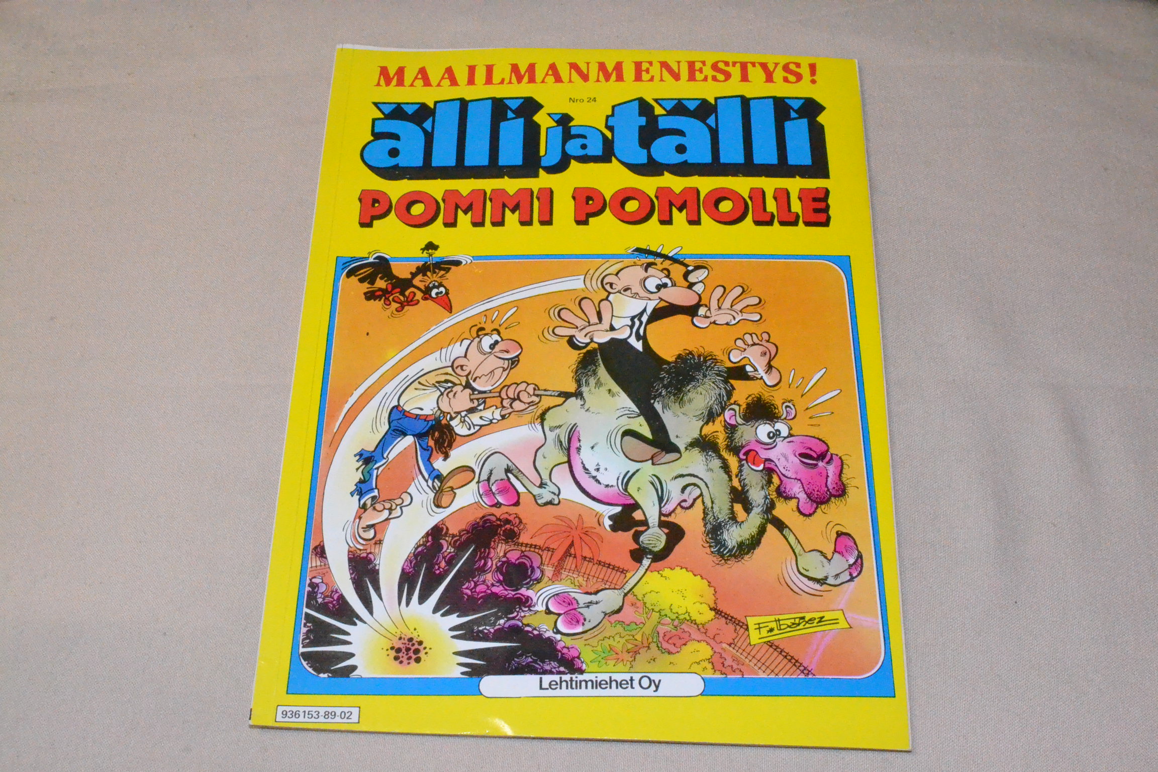 Älli ja Tälli 24 Pommi pomolle