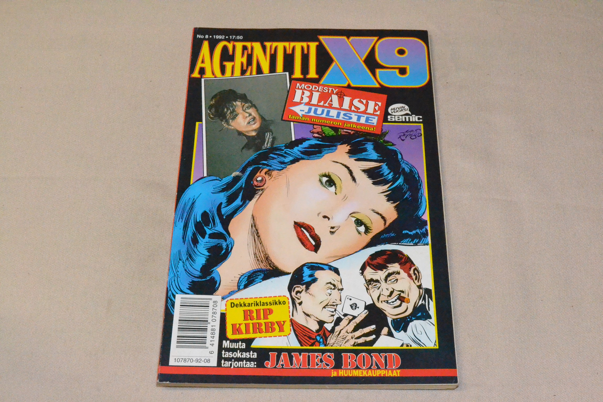 Agentti X9 08 - 1992