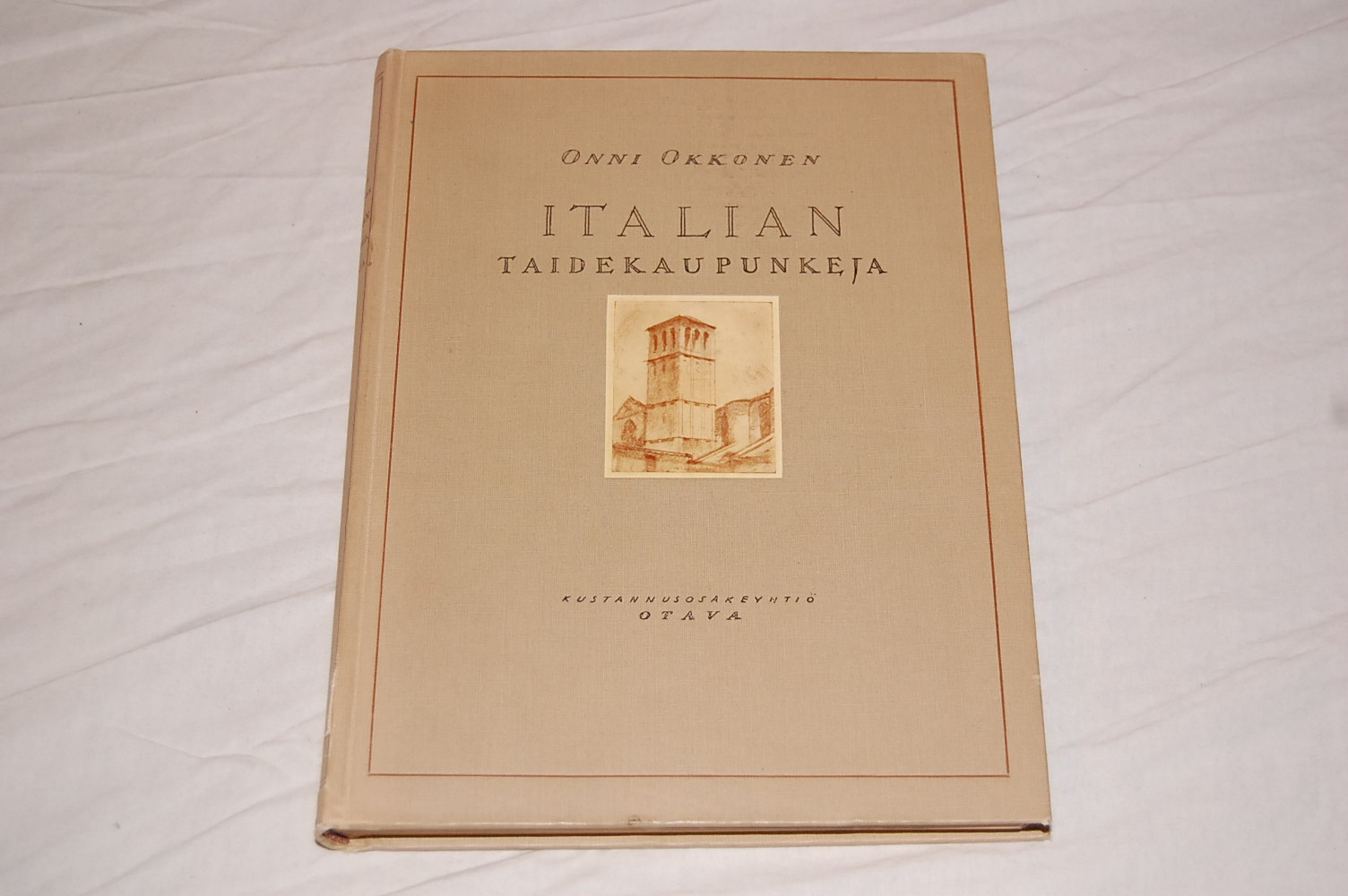 Onni Okkonen Italian taidekaupunkeja